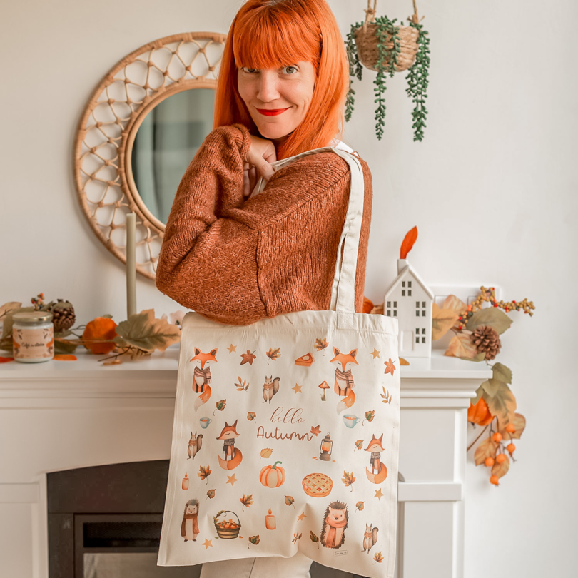 Tote bag "Hello Autumn" - Fotografía Creativa