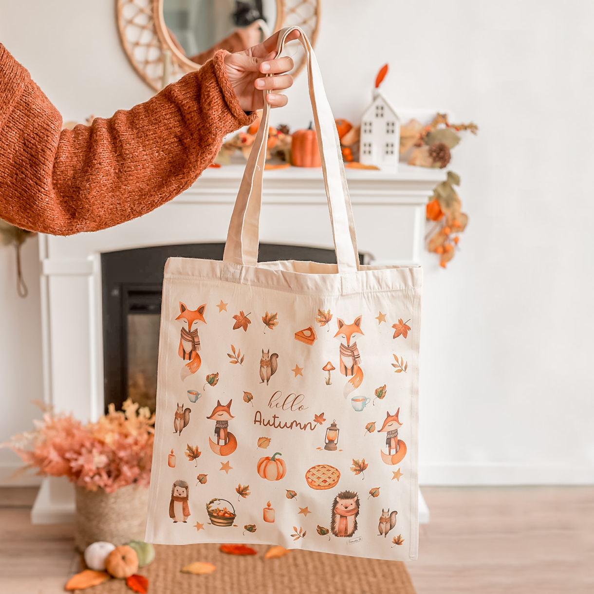 Tote bag "Hello Autumn" - Fotografía Creativa