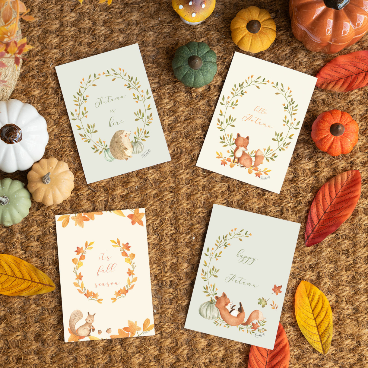 Pack postales Otoño - Fotografía Creativa